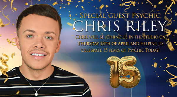 Chris Riley - Special Guest Psychic - 18th April 2019 - Latest News ...