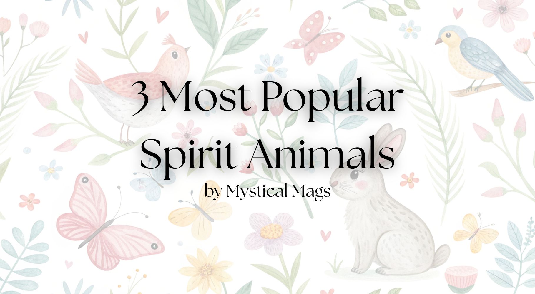 3 Most Popular Spirit Animals - By Mystical Mags